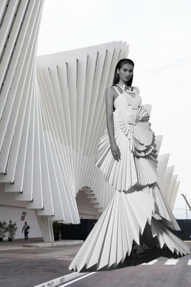 Architects Dressed As Their Buildings