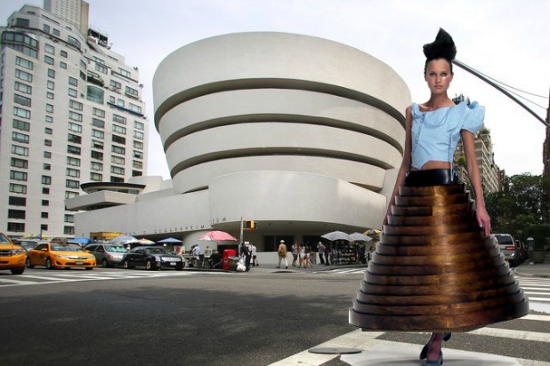 Architects Dressed As Their Buildings