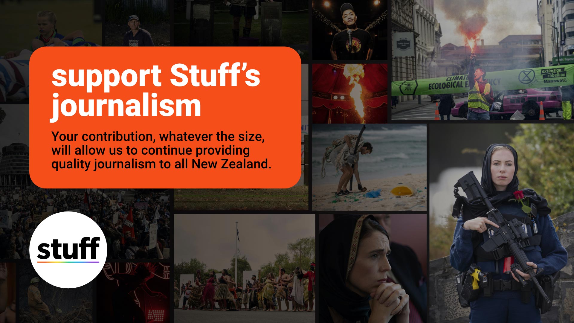 Support New Zealand journalism - Contribute to Stuff