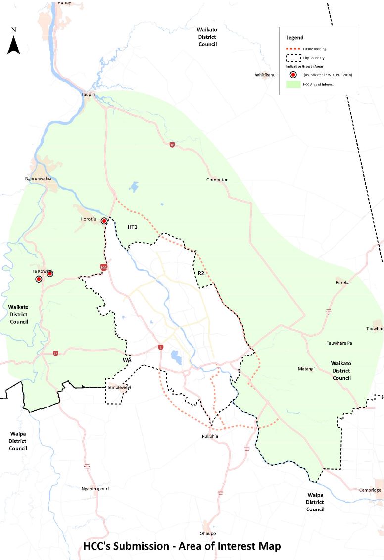 Hamilton City Council eyes 'area of interest' across its border | Stuff ...