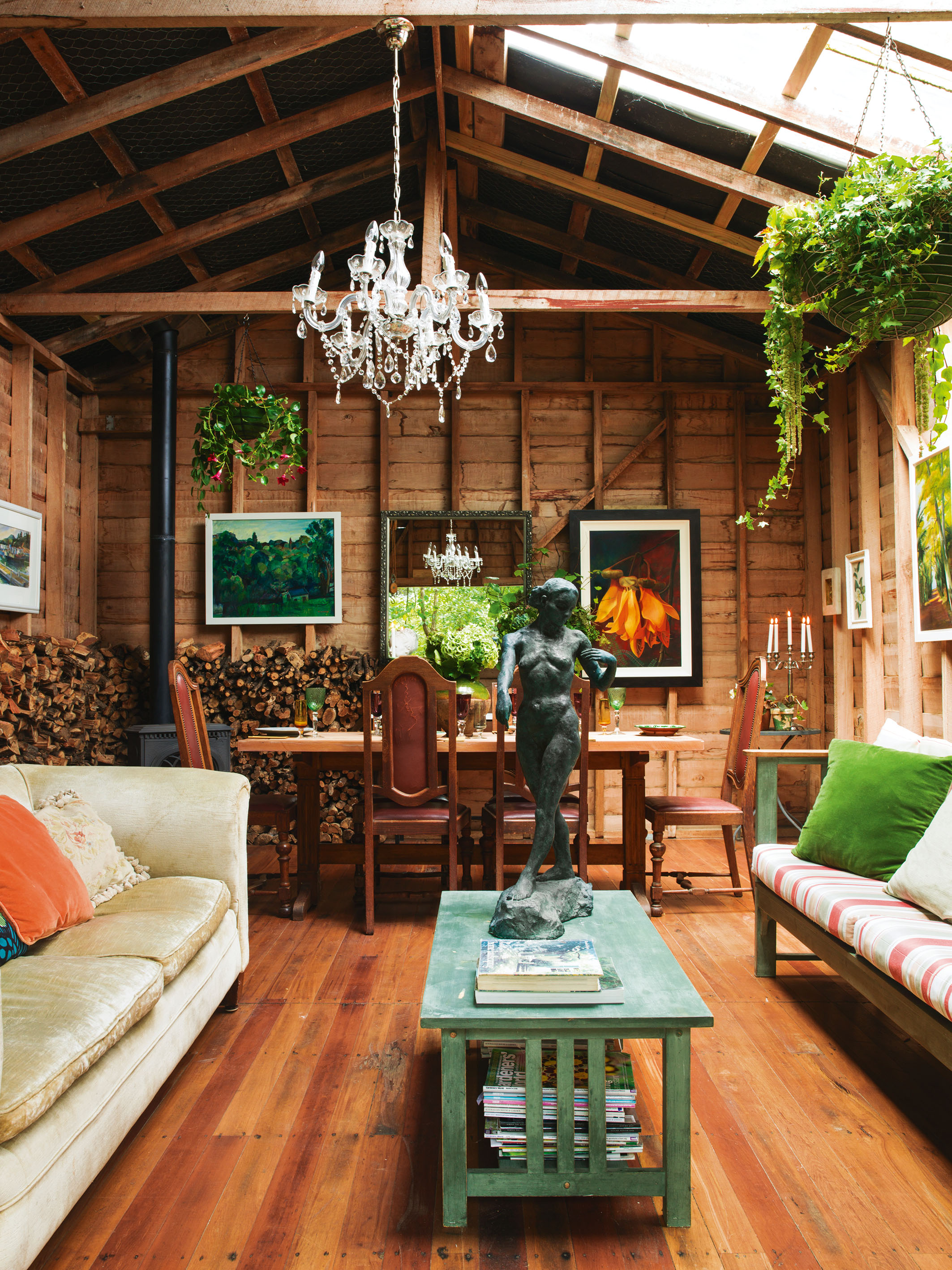 Rain Garden Inside House Homeowner Shares 'stunning' Before And After